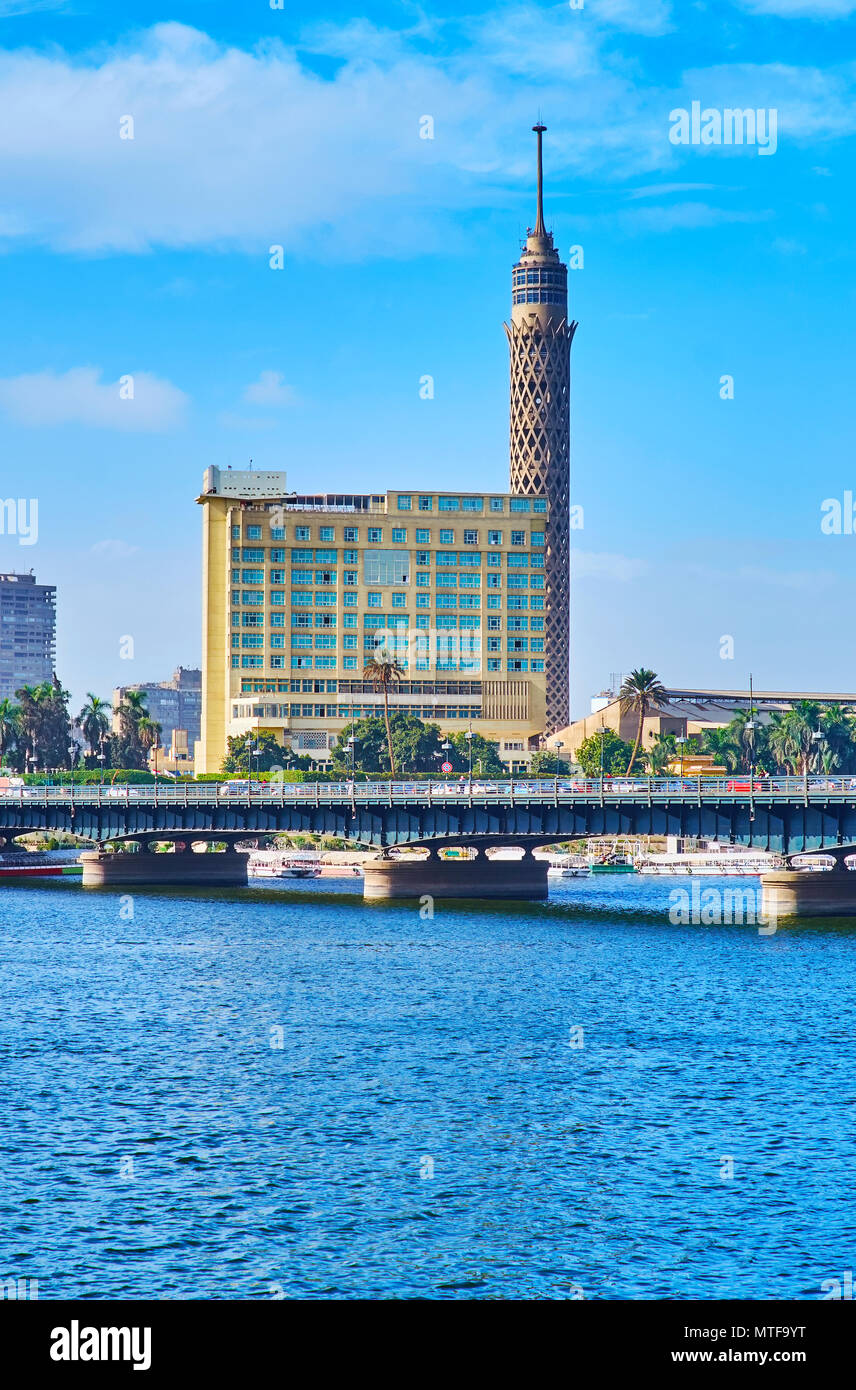 Kasr el nil street cairo hi-res stock photography and images - Alamy