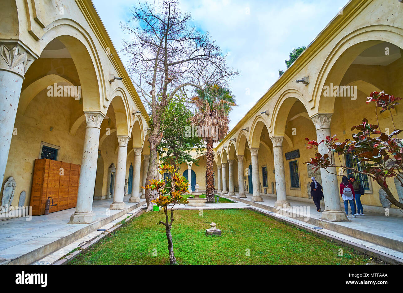 Manial palace garden hi-res stock photography and images - Alamy