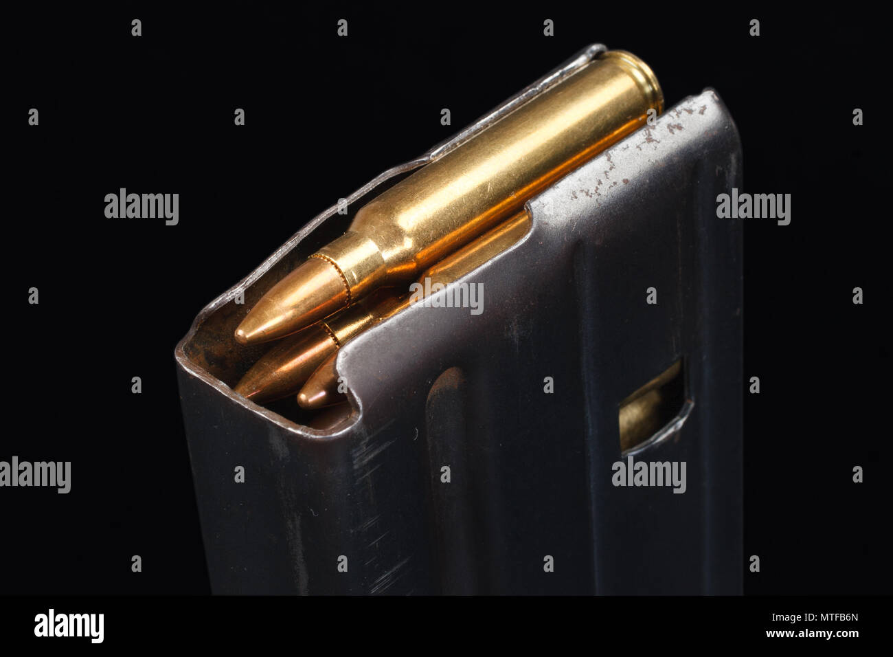 US ARMY M-16 Rifle 20rd Magazine Vietnam war period with ammo Stock ...