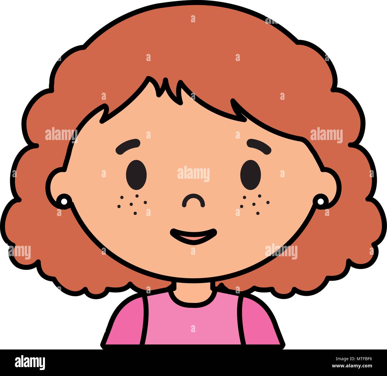 little girl daughter character Stock Vector Image & Art - Alamy