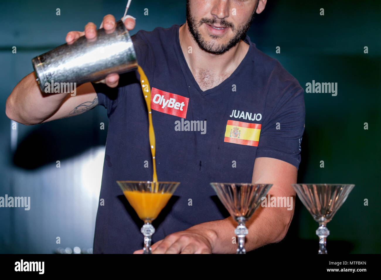 Bartender show hi-res stock photography and images - Alamy