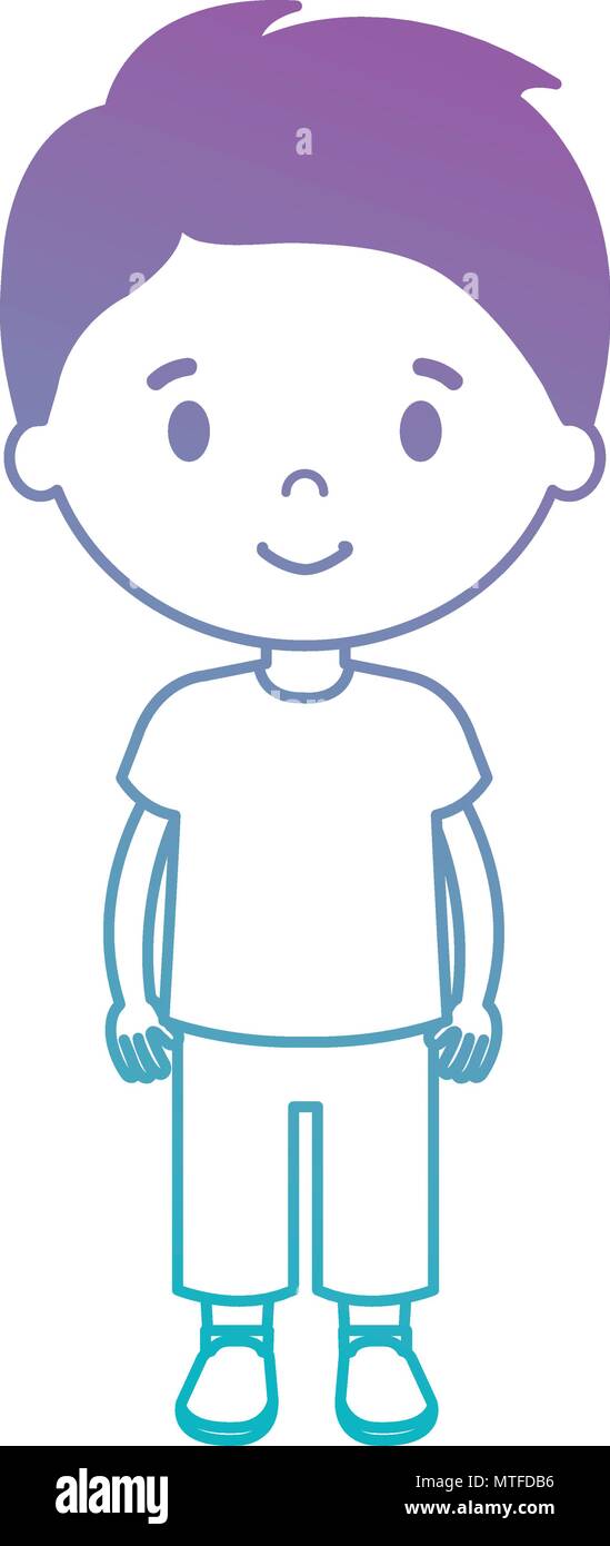 little boy son character Stock Vector Image & Art - Alamy