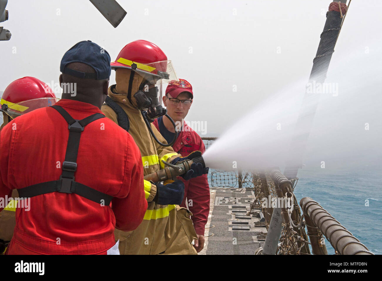 SAFAGA, Egypt (April 24, 2017) Sailors assigned to guided-missile ...