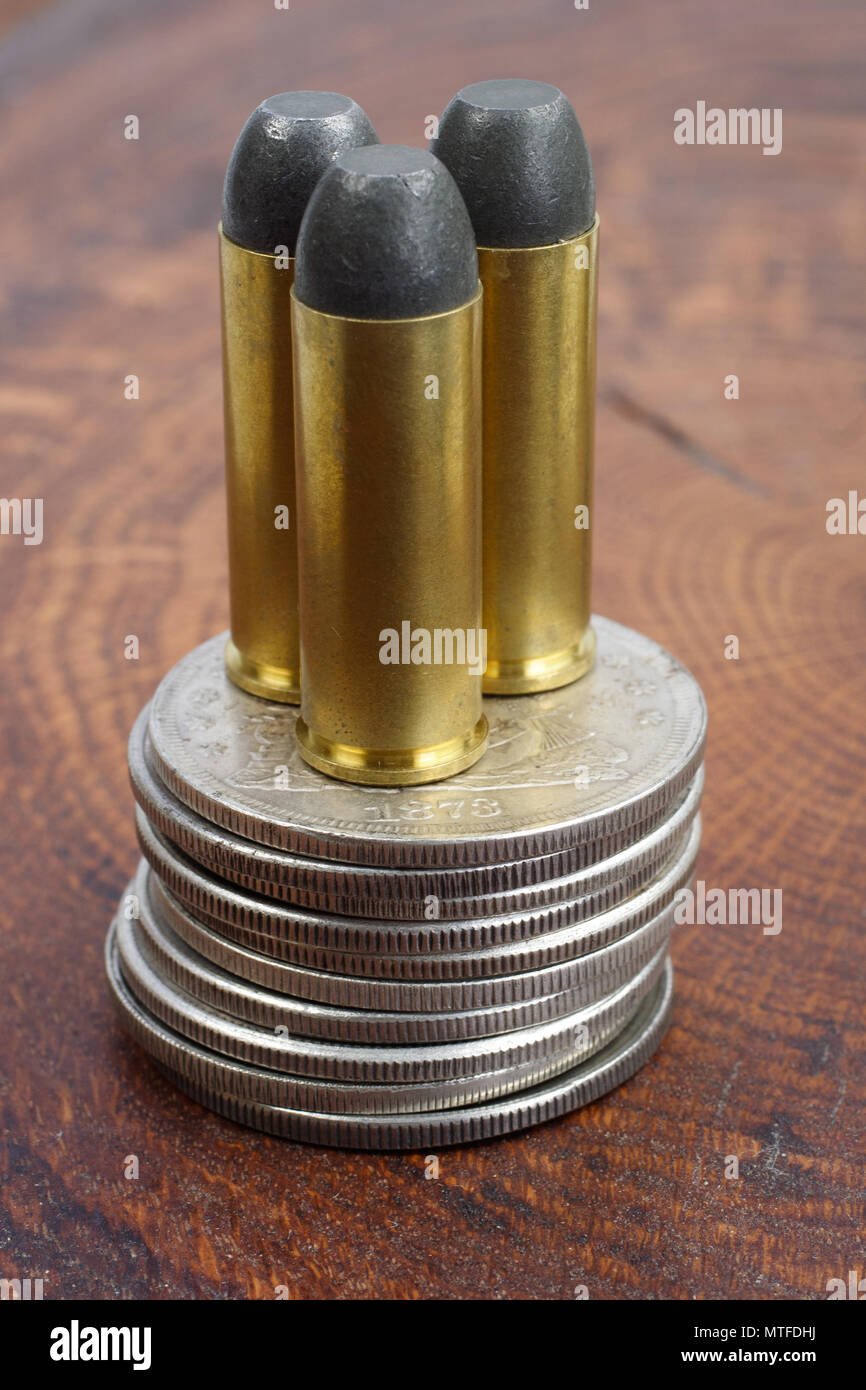 American civil war revolver cartridges hi-res stock photography and ...
