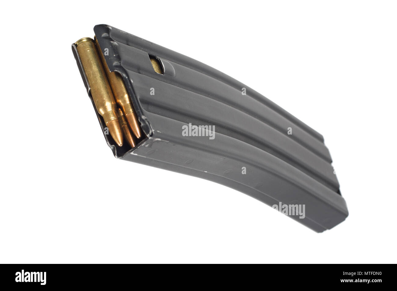 US ARMY M-16 rifle magazine with cartridges Stock Photo - Alamy