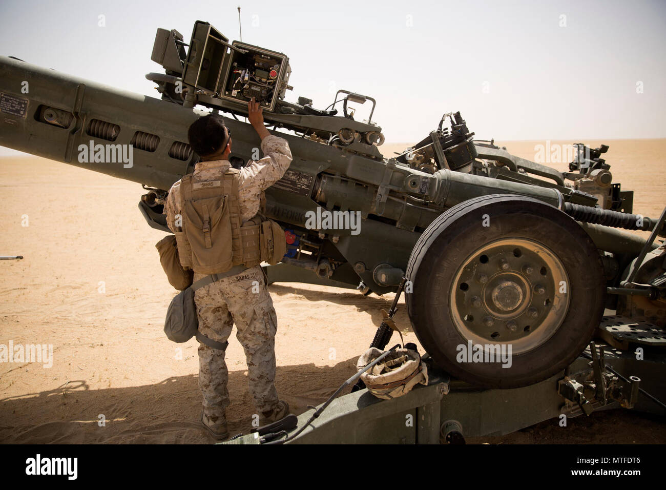 CAMP BUEHRING, Kuwait (April 23, 2017)— U.S. Marine Lance Cpl. Eric ...
