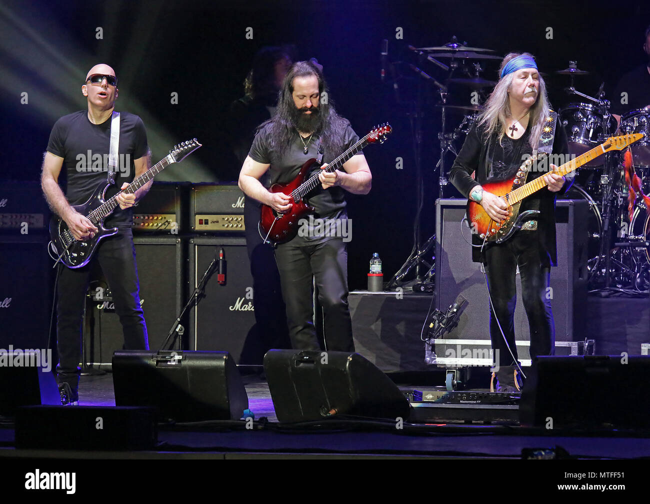 G3 Tour 2018 at Manchester's O2 Apollo Featuring: G3, Joe Satriani ...