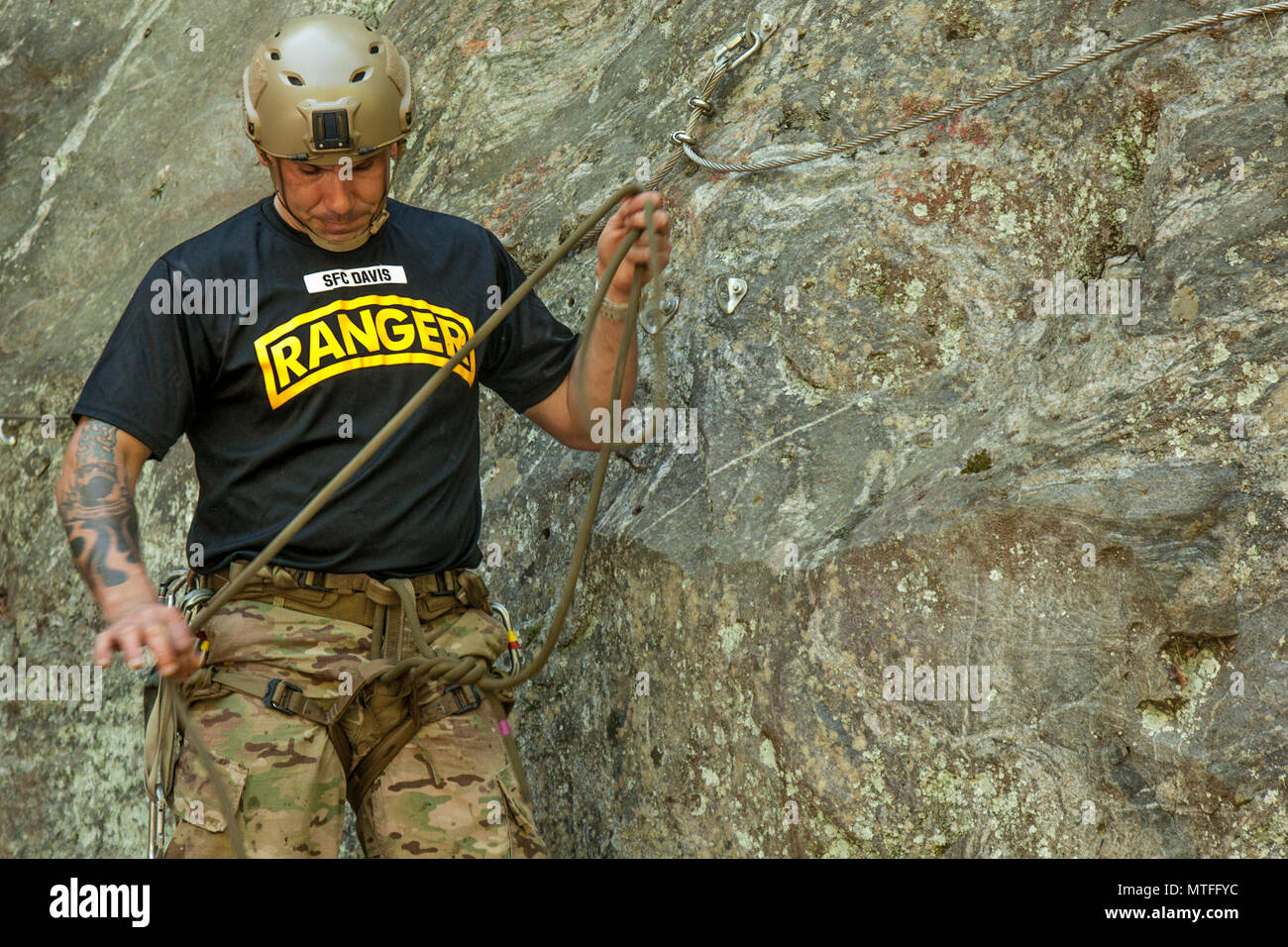 U.S. Army Ranger Sgt. 1St Class Jonathan Davis, 5th Ranger Training ...