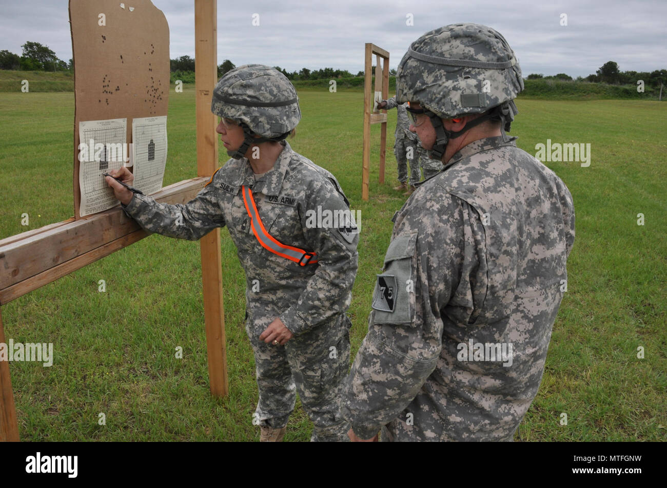 In this image released by the Army Reserve's 75th Training Command ...
