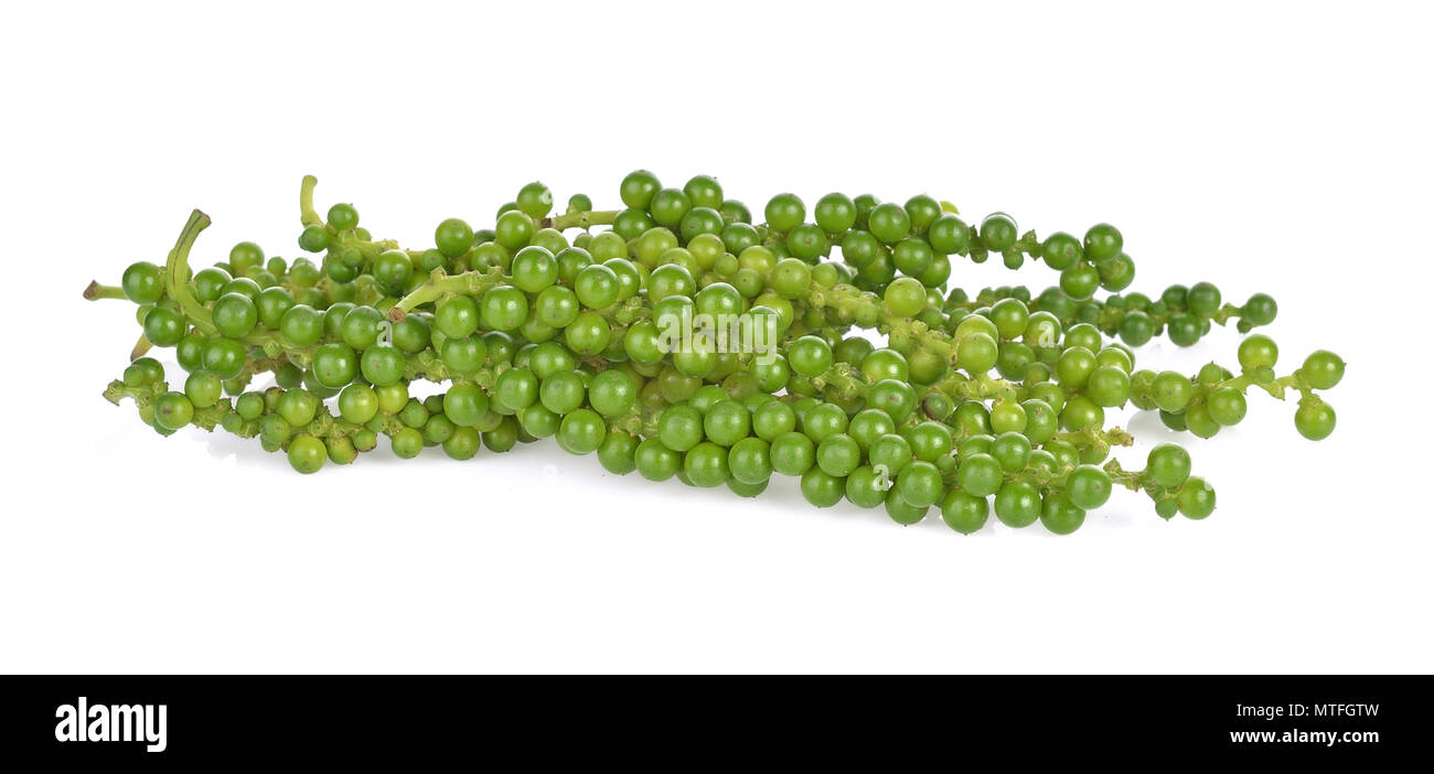 fresh peppers on white background Stock Photo - Alamy