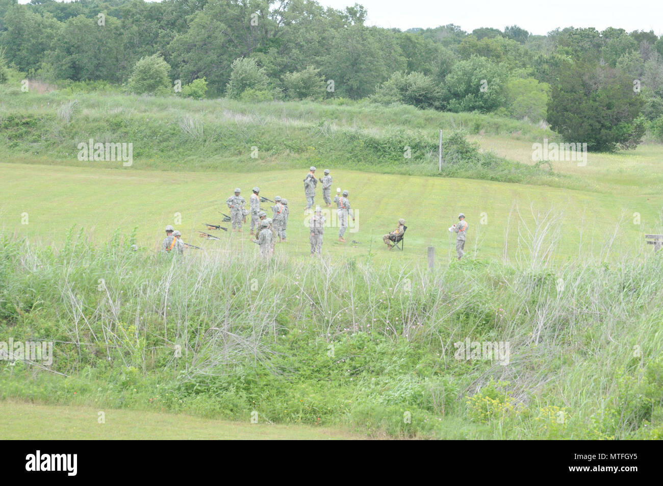 In this image released by the Army Reserve's 75th Training Command ...