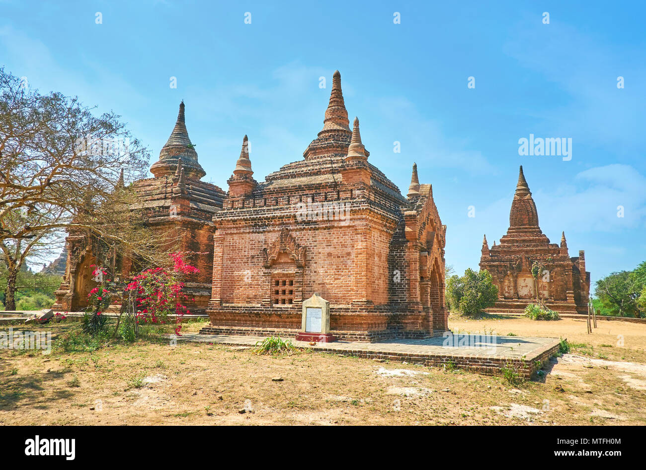 Diversity of forms and decorations of small temples in Bagan ...