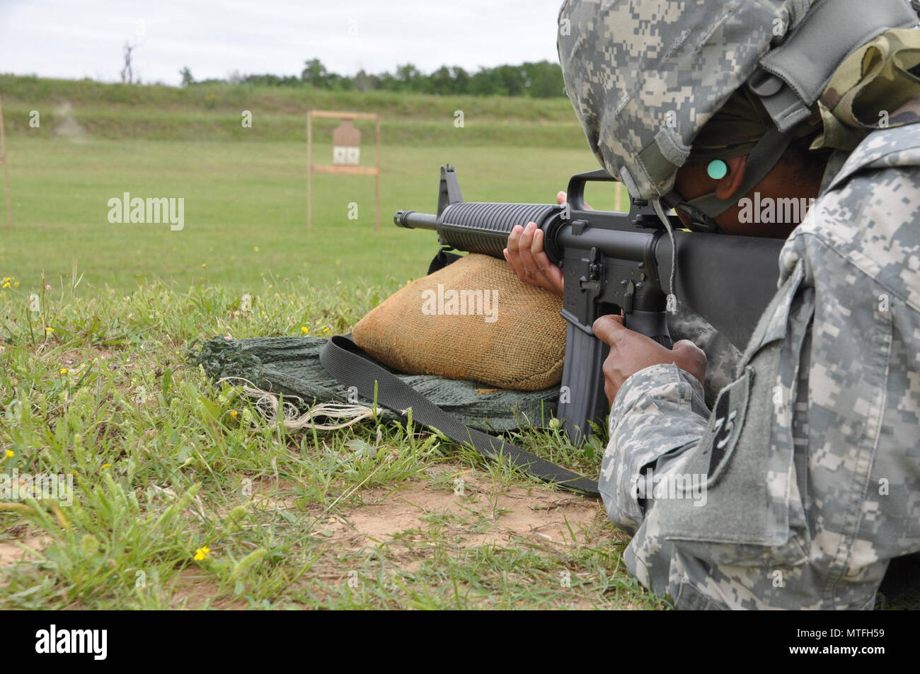 In this image released by the Army Reserve's 75th Training Command ...