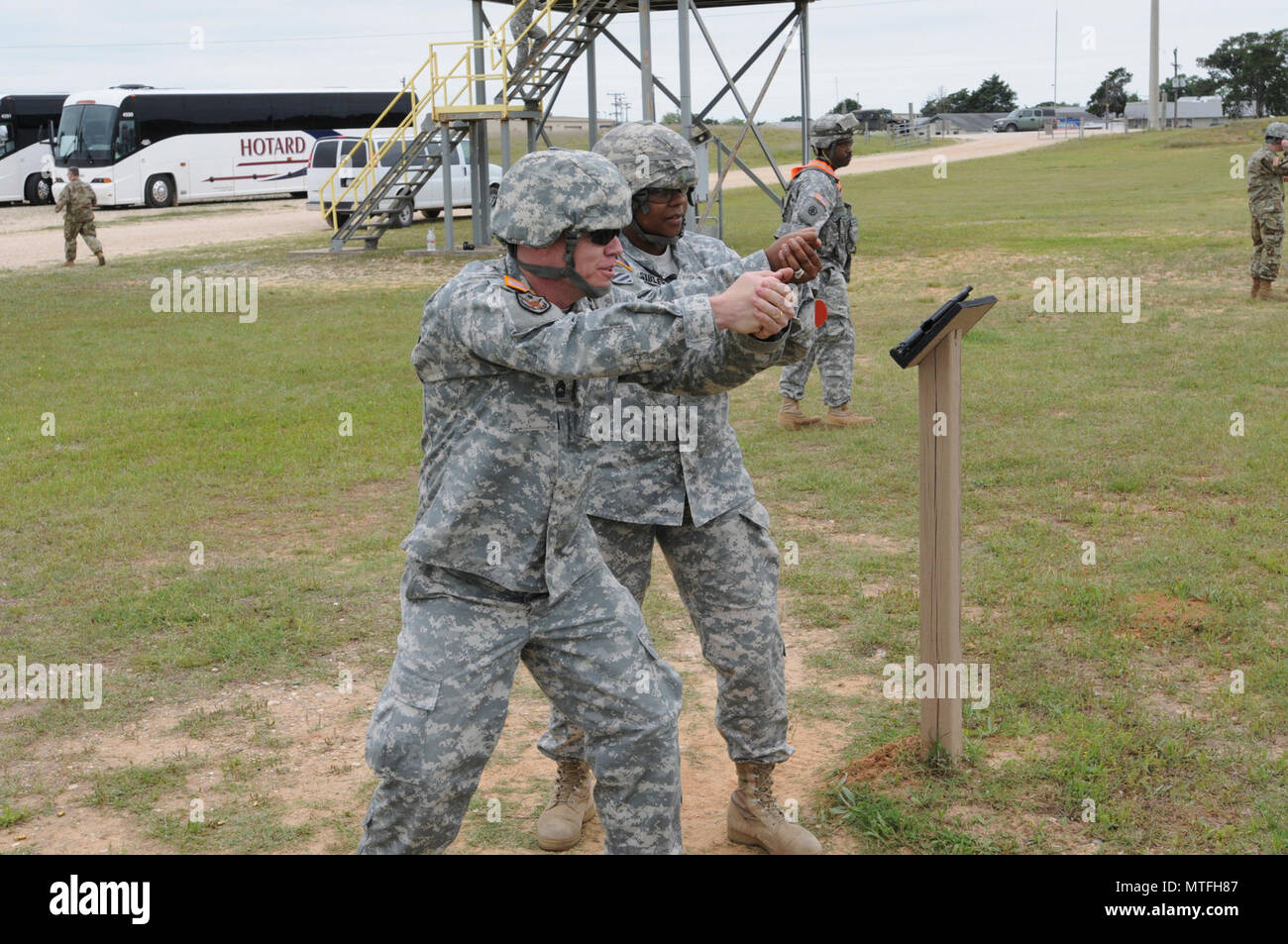In this image released by the Army Reserve's 75th Training Command ...