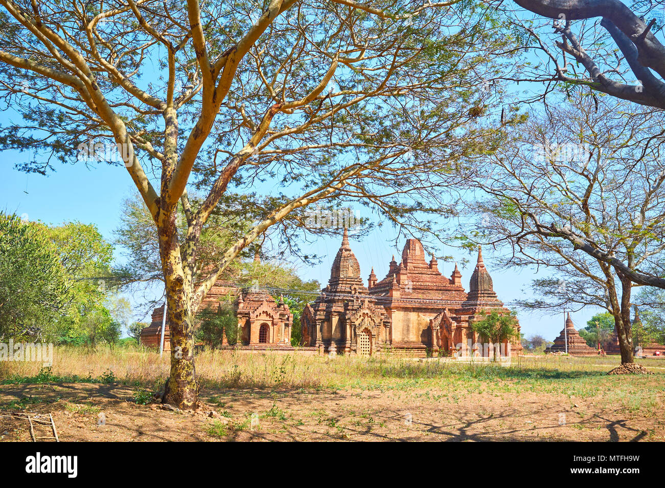 Bagan archaeological park boasts beautiful ancient architecture and ...