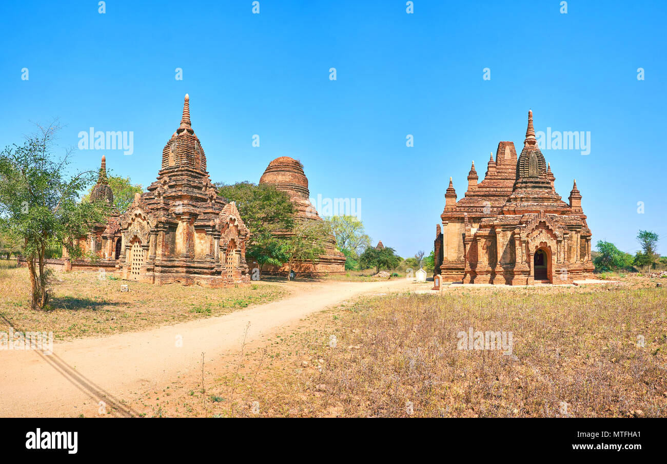 Bagan is a pearl of burmese architecture full of unique edifices of ...