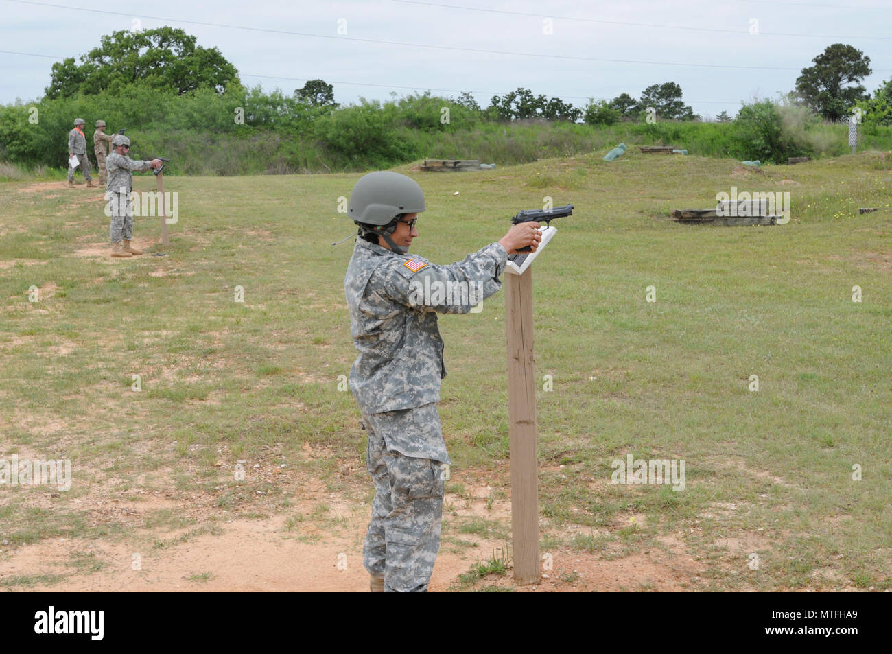 In this image released by the Army Reserve's 75th Training Command ...