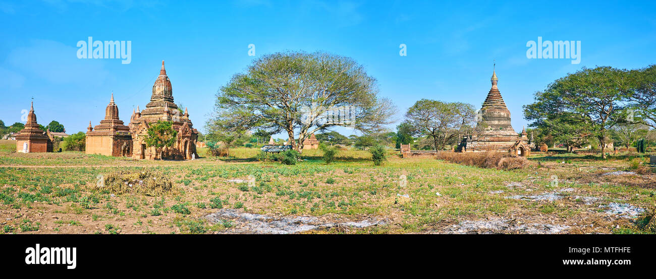 Mayanmar bagan hi-res stock photography and images - Alamy