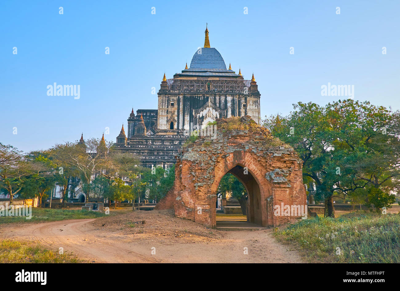 Huge and beautiful Thatbyinnyu Temple is one of the most notable ...