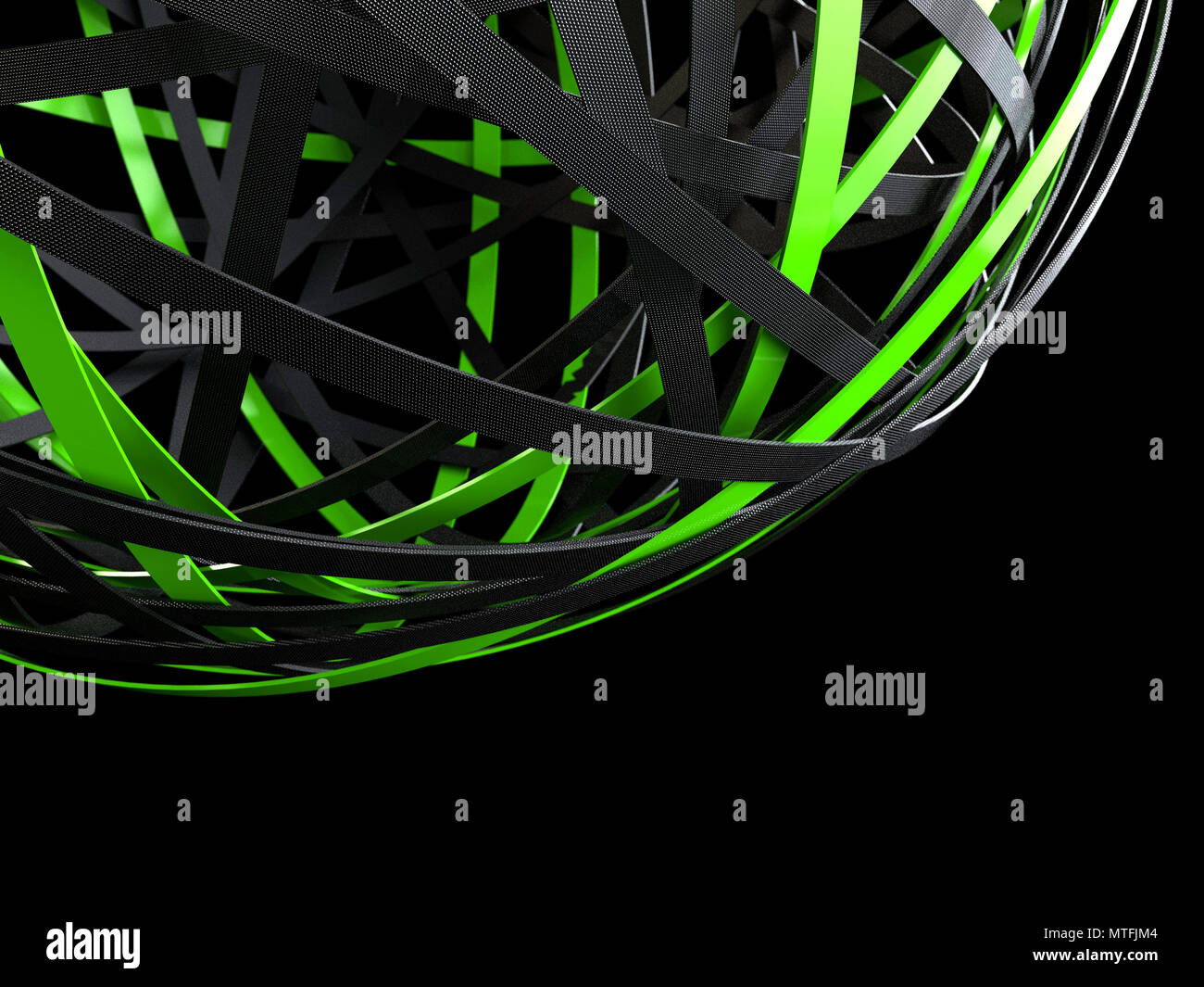 Green digital circle hi-res stock photography and images - Alamy