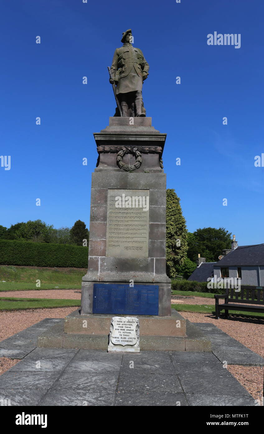 War memorial Newburgh Fife Scotland May 2018 Stock Photo - Alamy