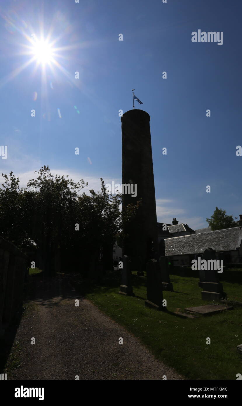 Abernethy round tower hi-res stock photography and images - Alamy