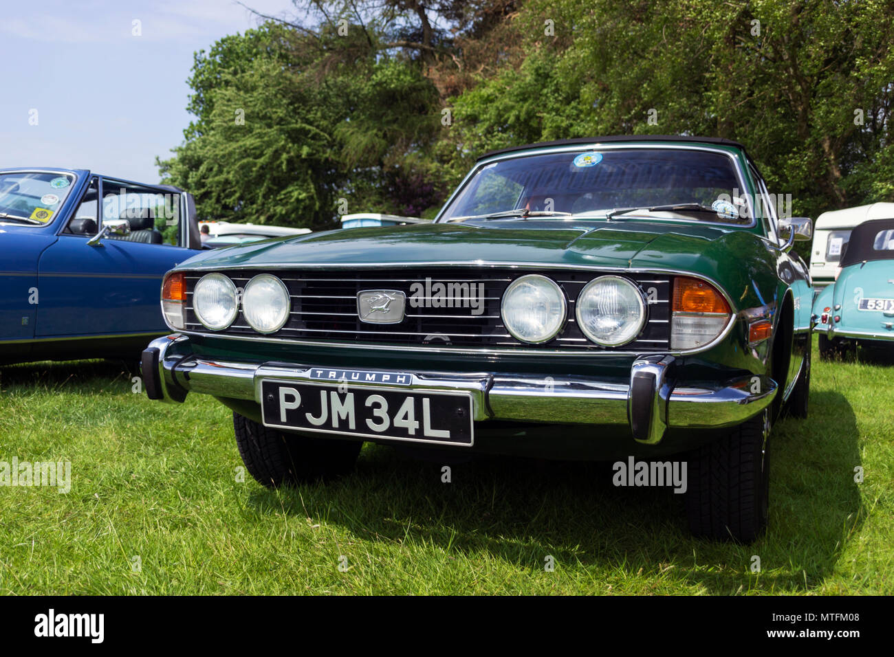 Triumph Stag High Resolution Stock Photography and Images - Alamy