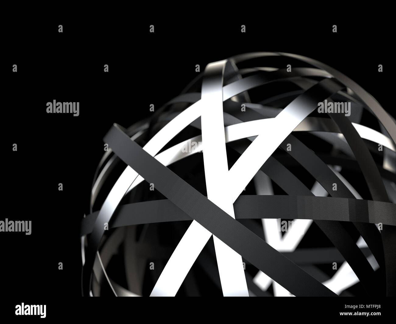 Technology background with sphere Stock Photo - Alamy