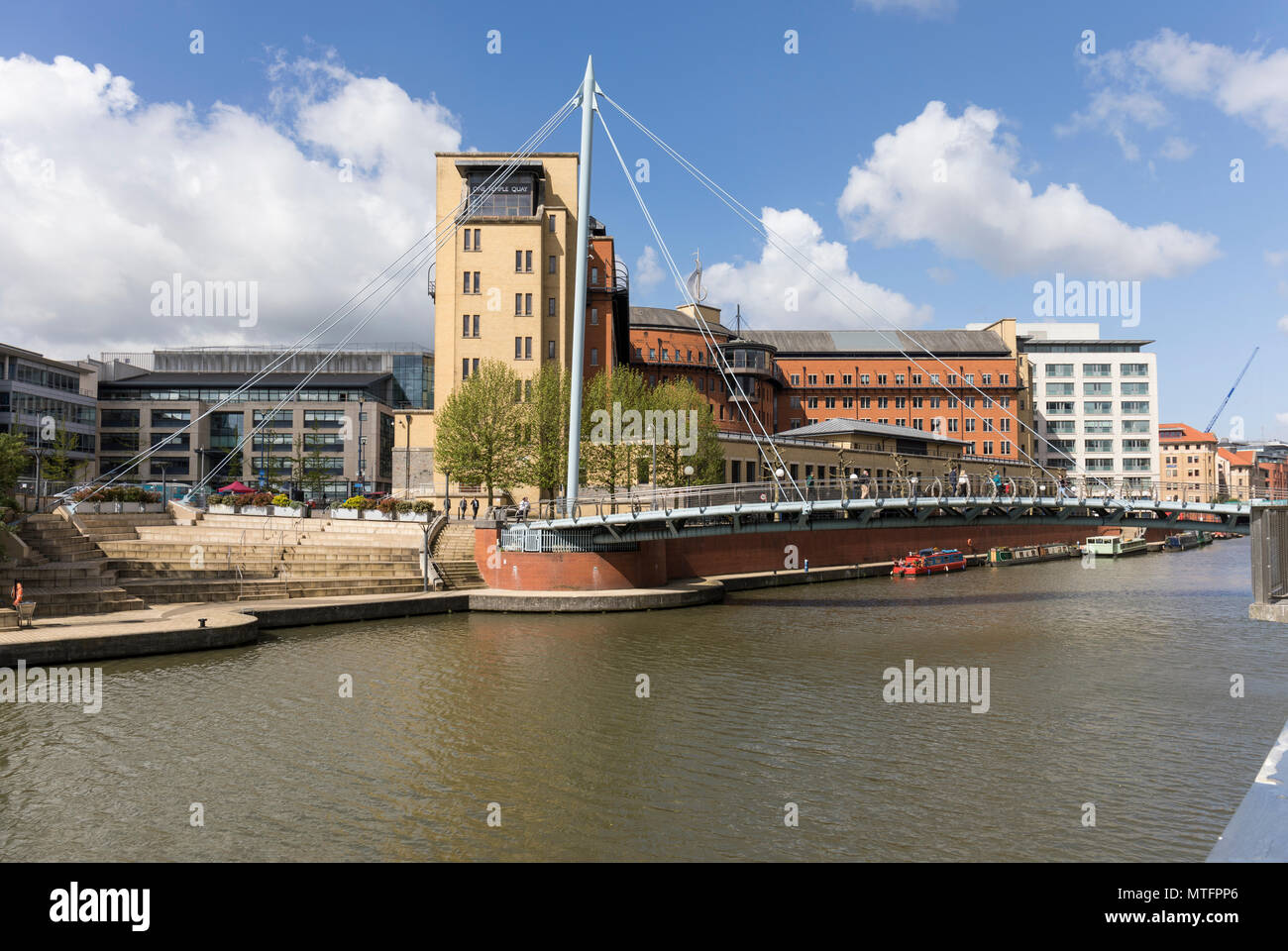 One Temple Quay beside the River Avon, Floating harbour City of Bristol ...
