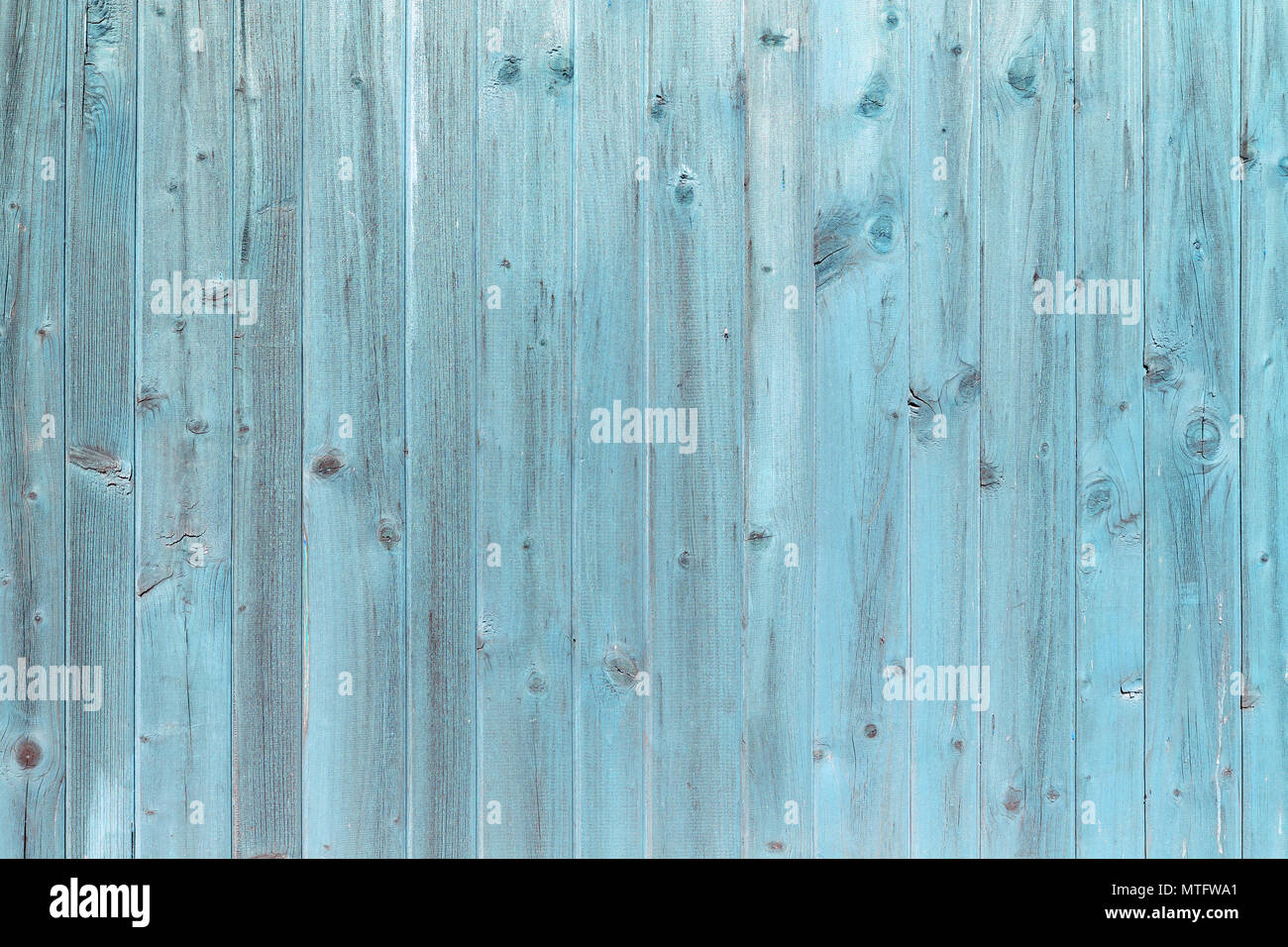 Old blue painted boards for use as a background Stock Photo - Alamy