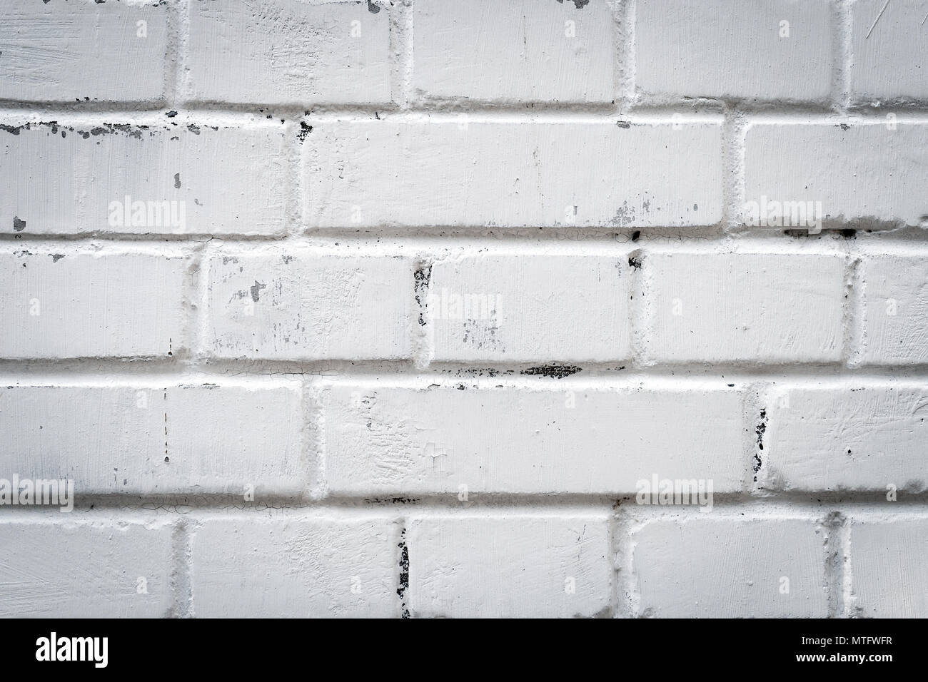 Background texture of a old white brick wall Stock Photo - Alamy