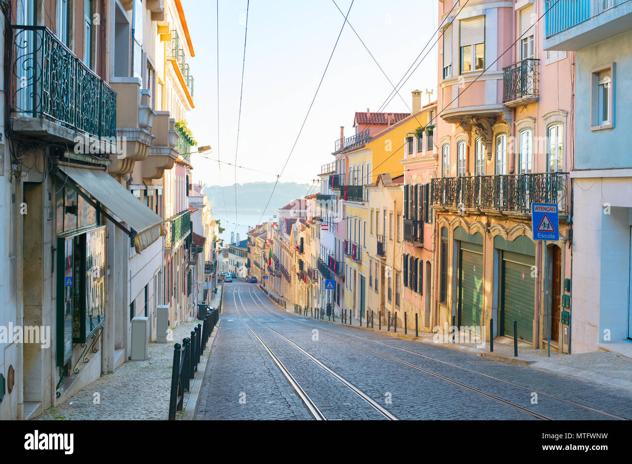 Beautiful lisbon portugal historic streets hi-res stock photography and ...