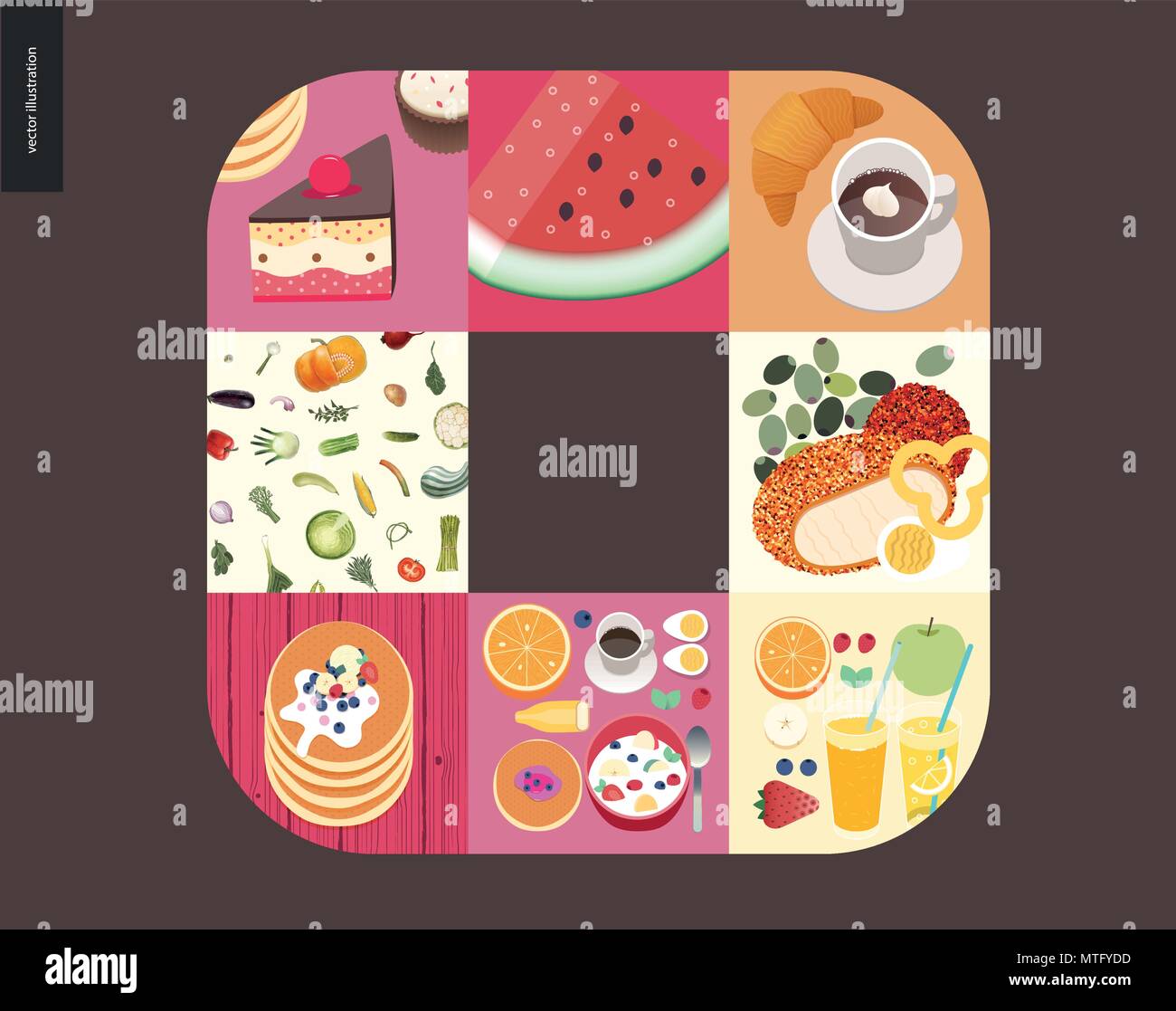 Seed p Stock Vector Images - Alamy