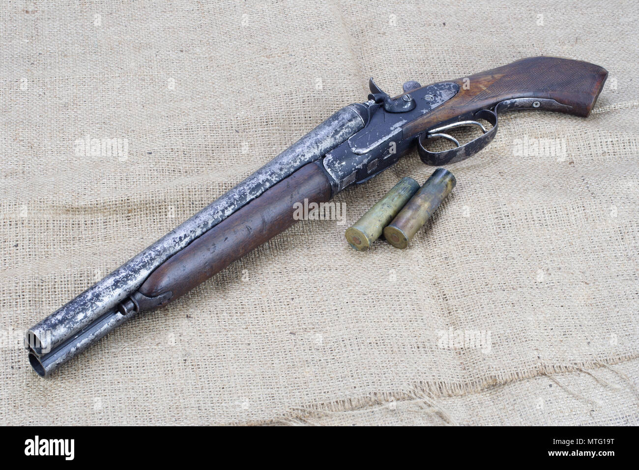 Sawn off gun hi-res stock photography and images - Alamy