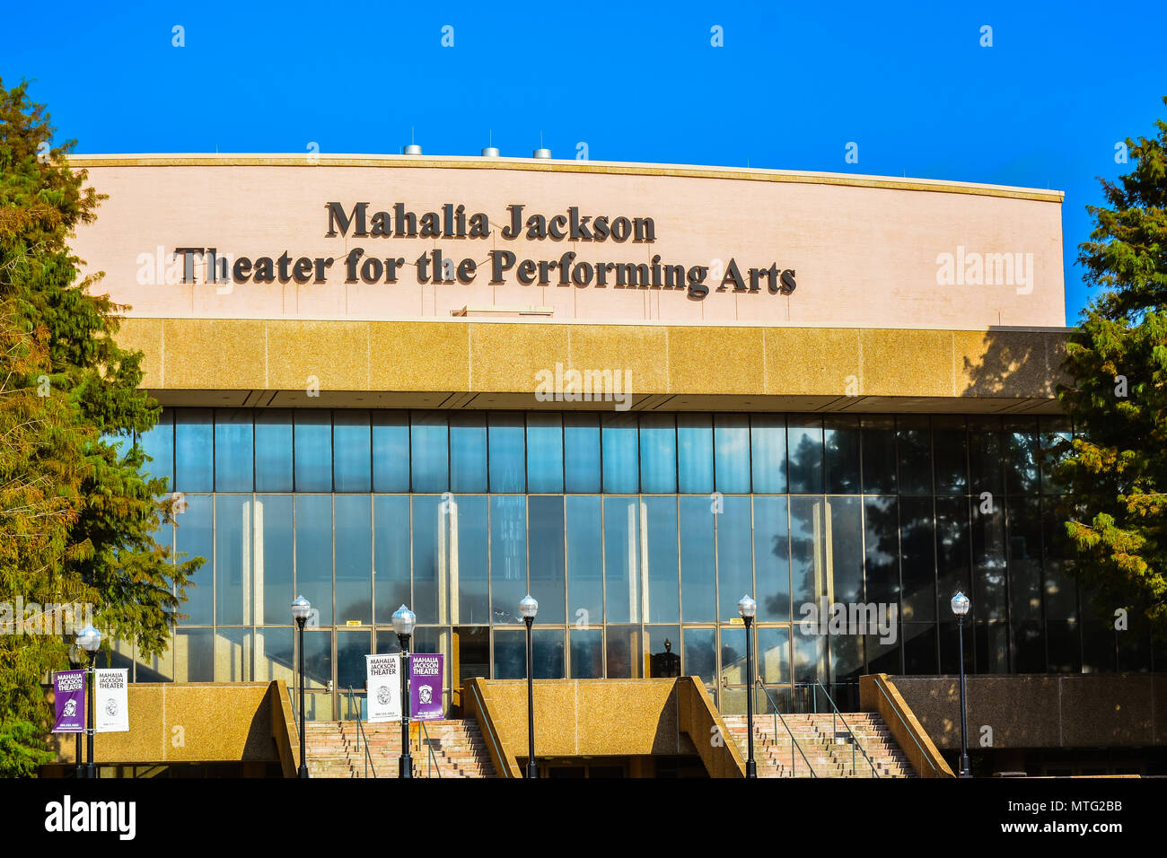Mahalia jackson theater for the performing arts hi-res stock ...