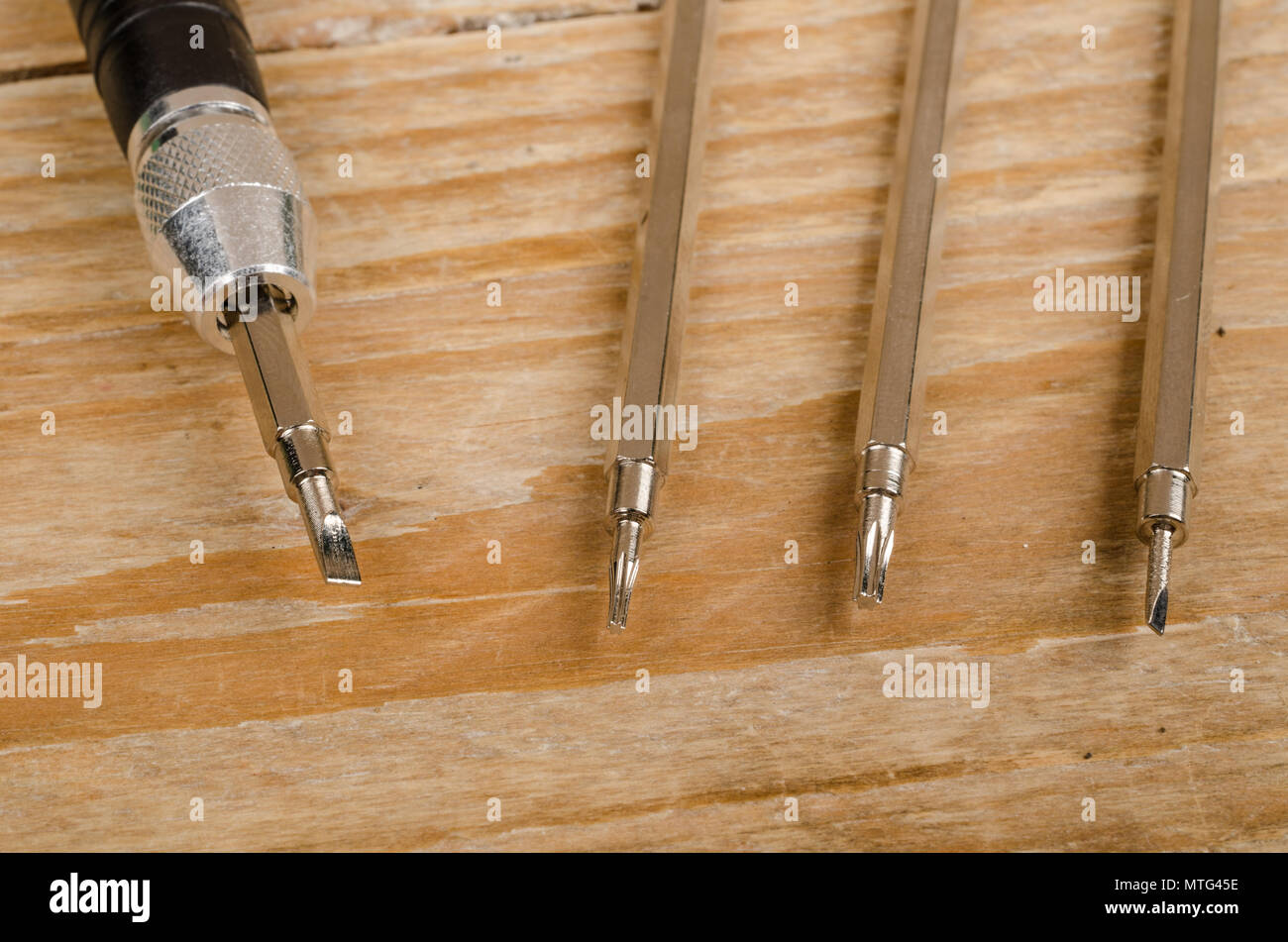 Small precision screwdrivers as used to repair watches and clocks Stock ...