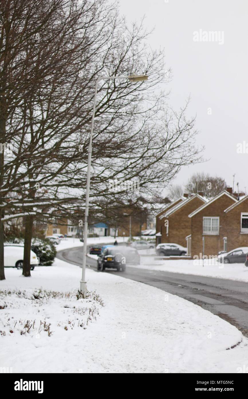 Continuous snowfall hi-res stock photography and images - Alamy