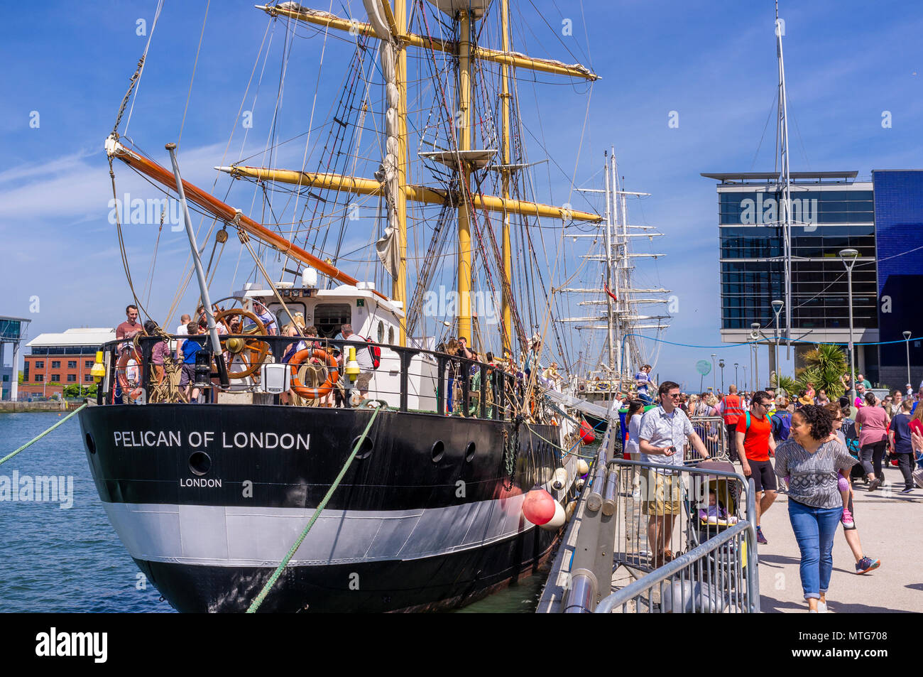 Pelican Of London Tall Ship High Resolution Stock Photography and ...