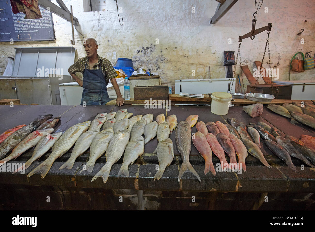 The Central Market (Bazaar) in Port Louis, Mauritius Stock Photo - Alamy