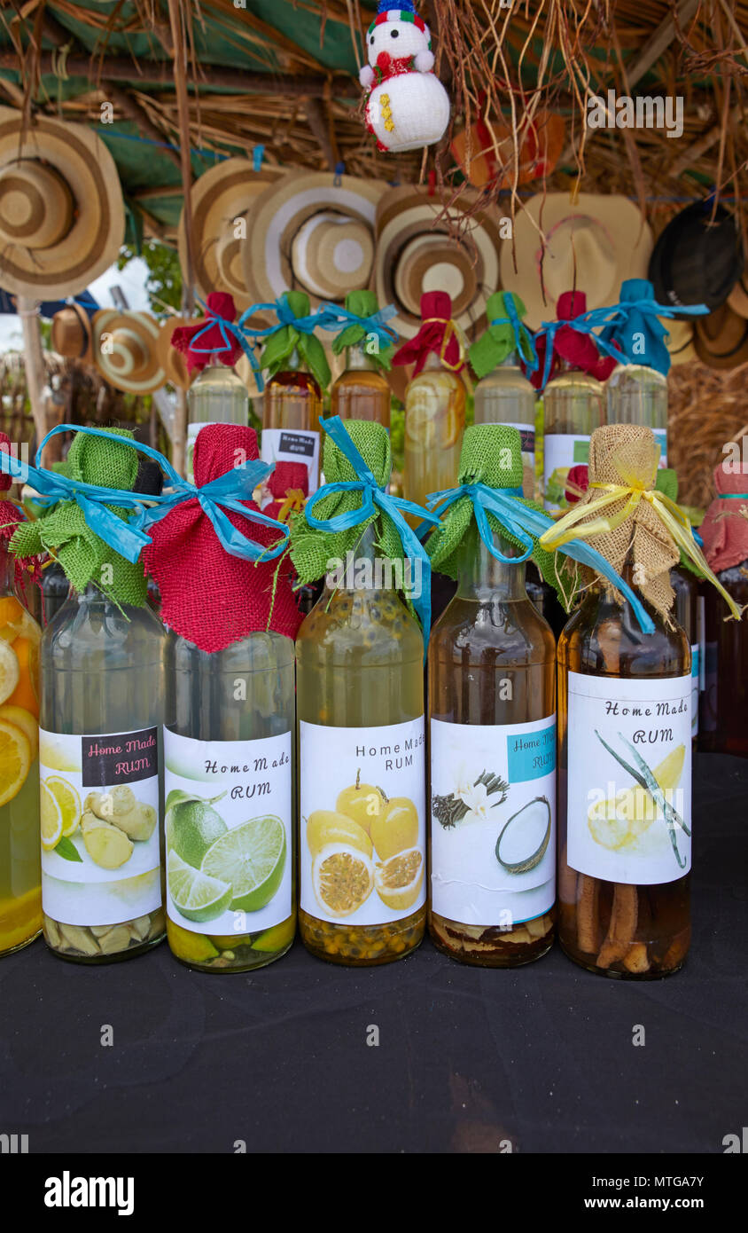 Traditional Rhum in Mauritius Stock Photo - Alamy
