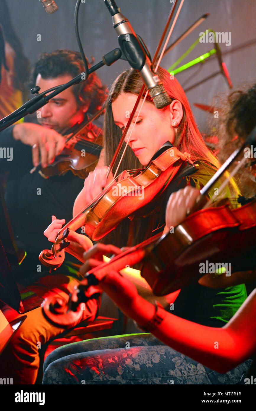 Classical concert stage playing hi-res stock photography and images - Alamy