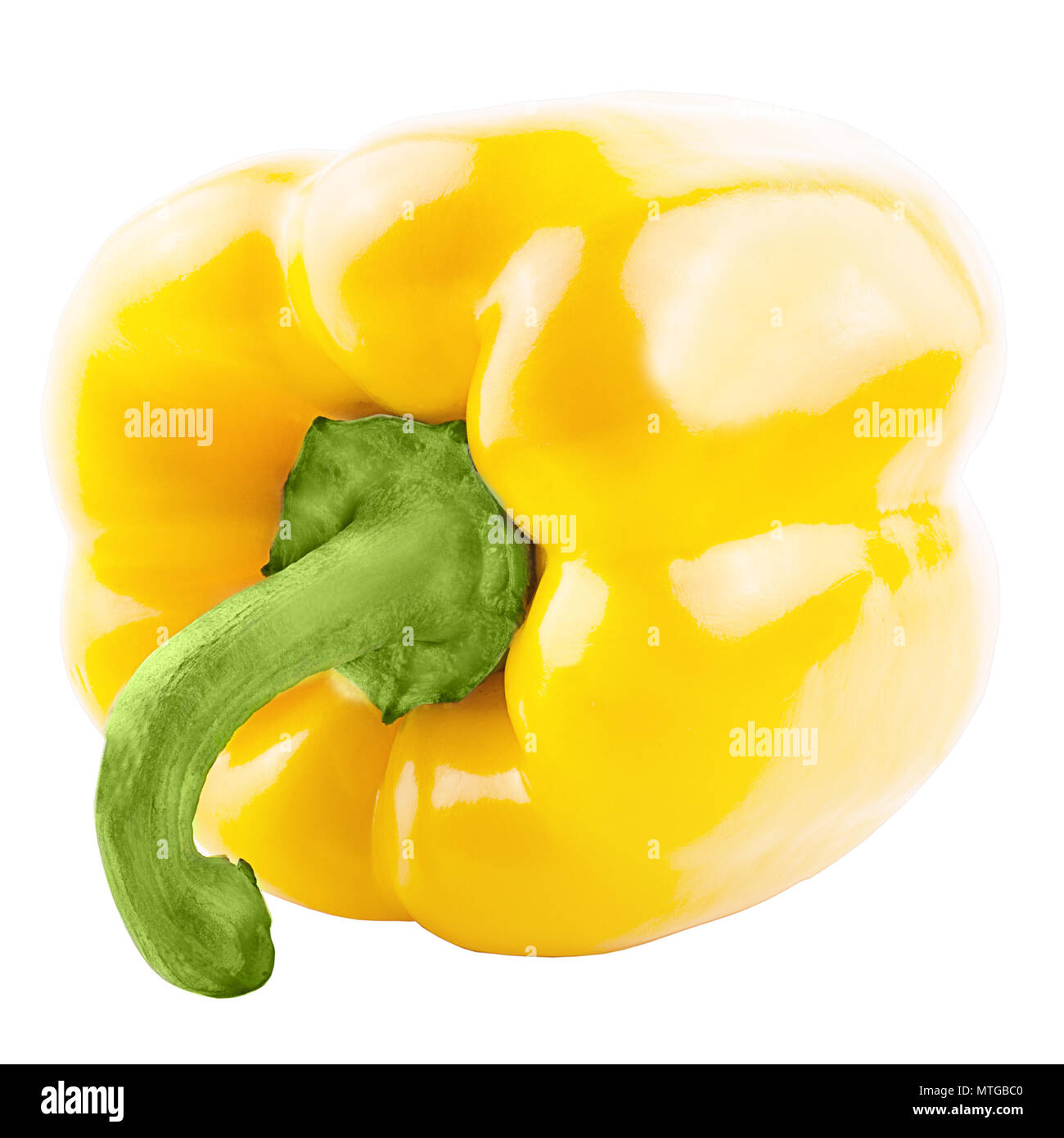 Isolated sweet peppers bell. Fresh whole sweet peppers bell over white ...