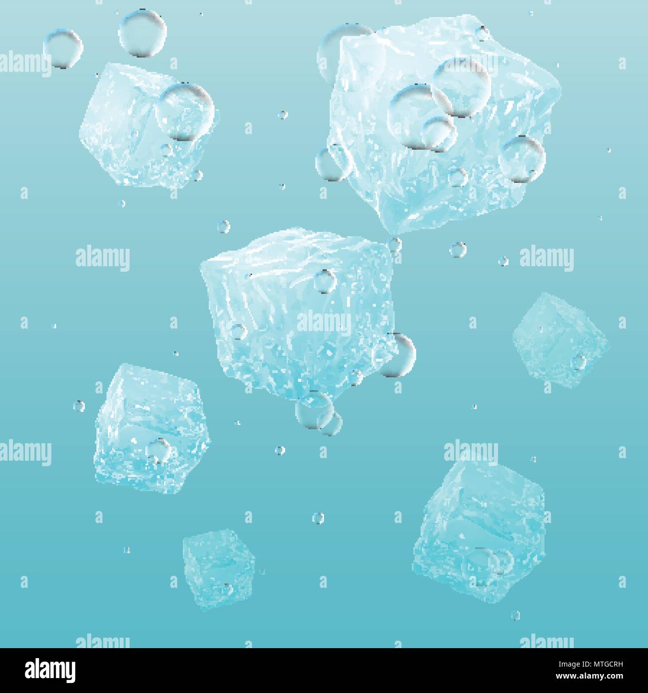 Iced water Stock Vector Images - Alamy