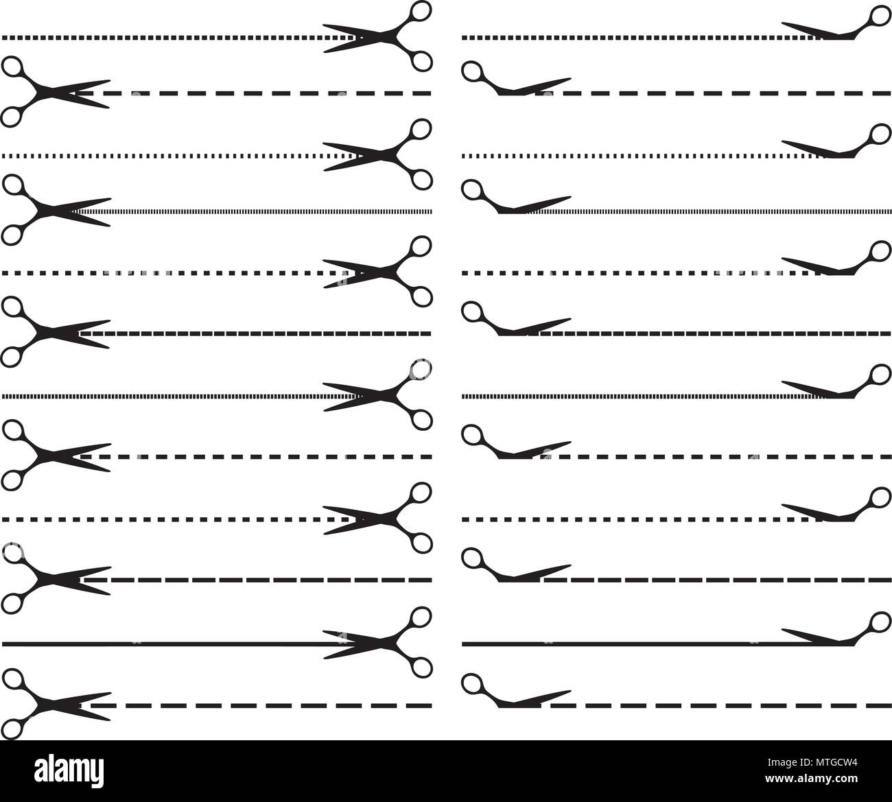 Cut lines hi-res stock photography and images - Alamy