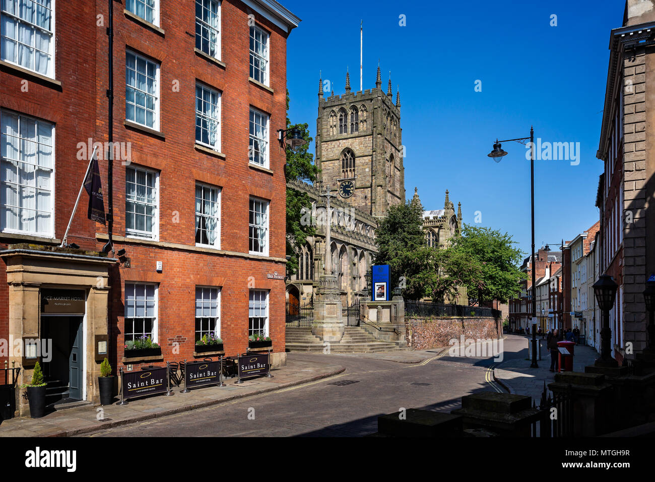 St marys church nottingham hi-res stock photography and images - Alamy