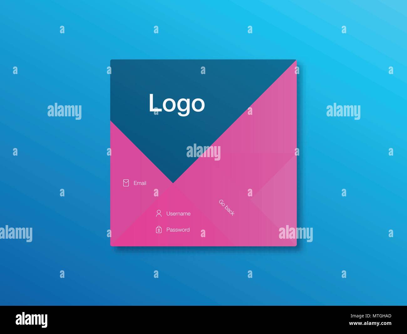 Vector Illustration of screens and web concept. Interface UX, UI GUI ...
