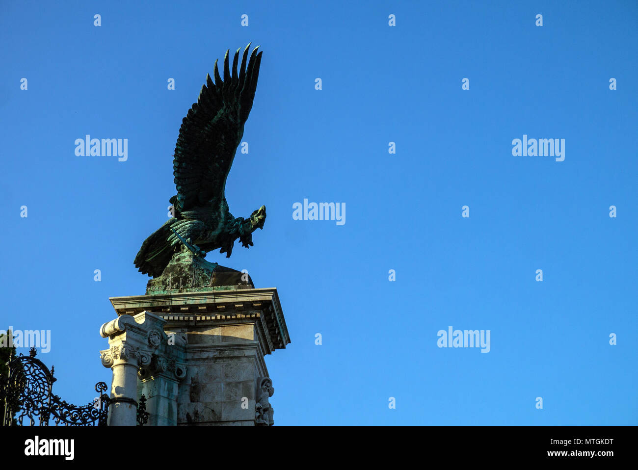 The Turul bird, a creature from Hungarian mythology Stock Photo - Alamy