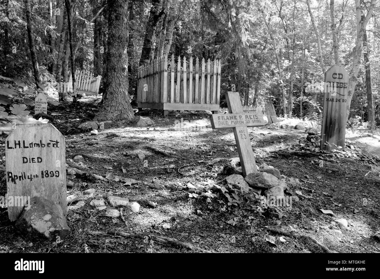 Gold rush sign Black and White Stock Photos & Images - Alamy