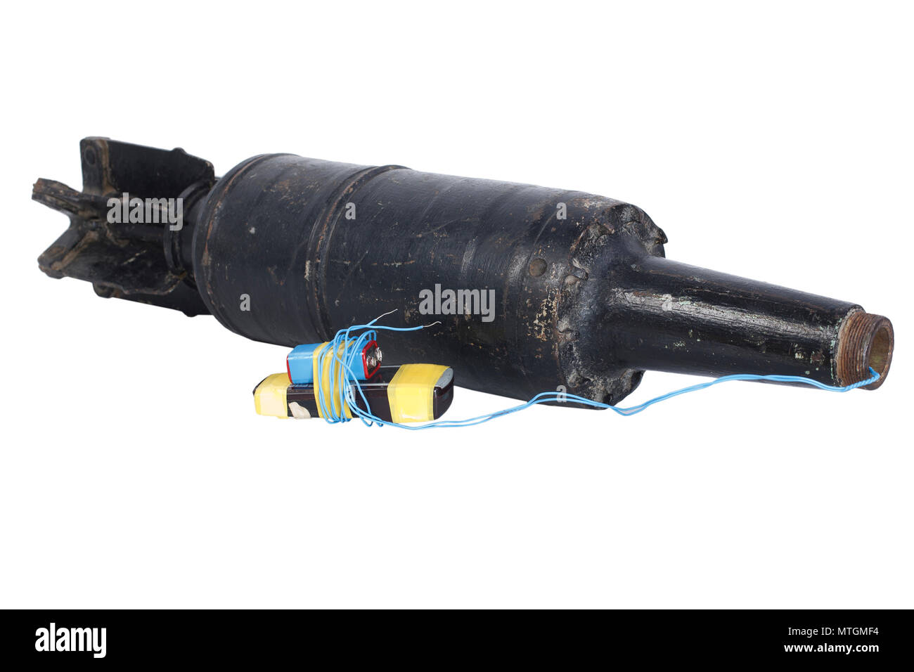 Danger unexploded ordnance do not touch Cut Out Stock Images & Pictures ...