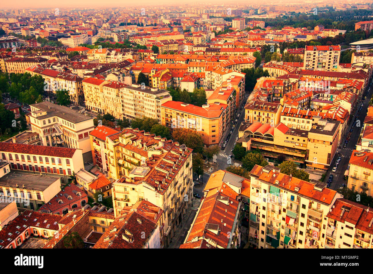 Turin aerial hi-res stock photography and images - Alamy